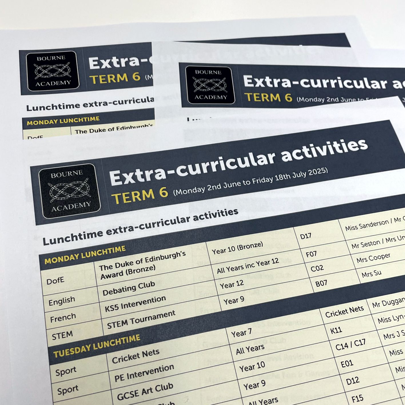 Discover our summer enrichment and extra-curricular activities – Bourne ...