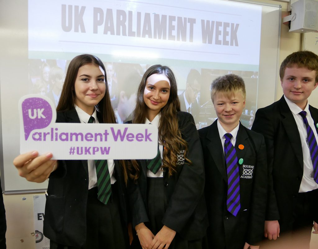 UK Parliament Week – Bourne Academy