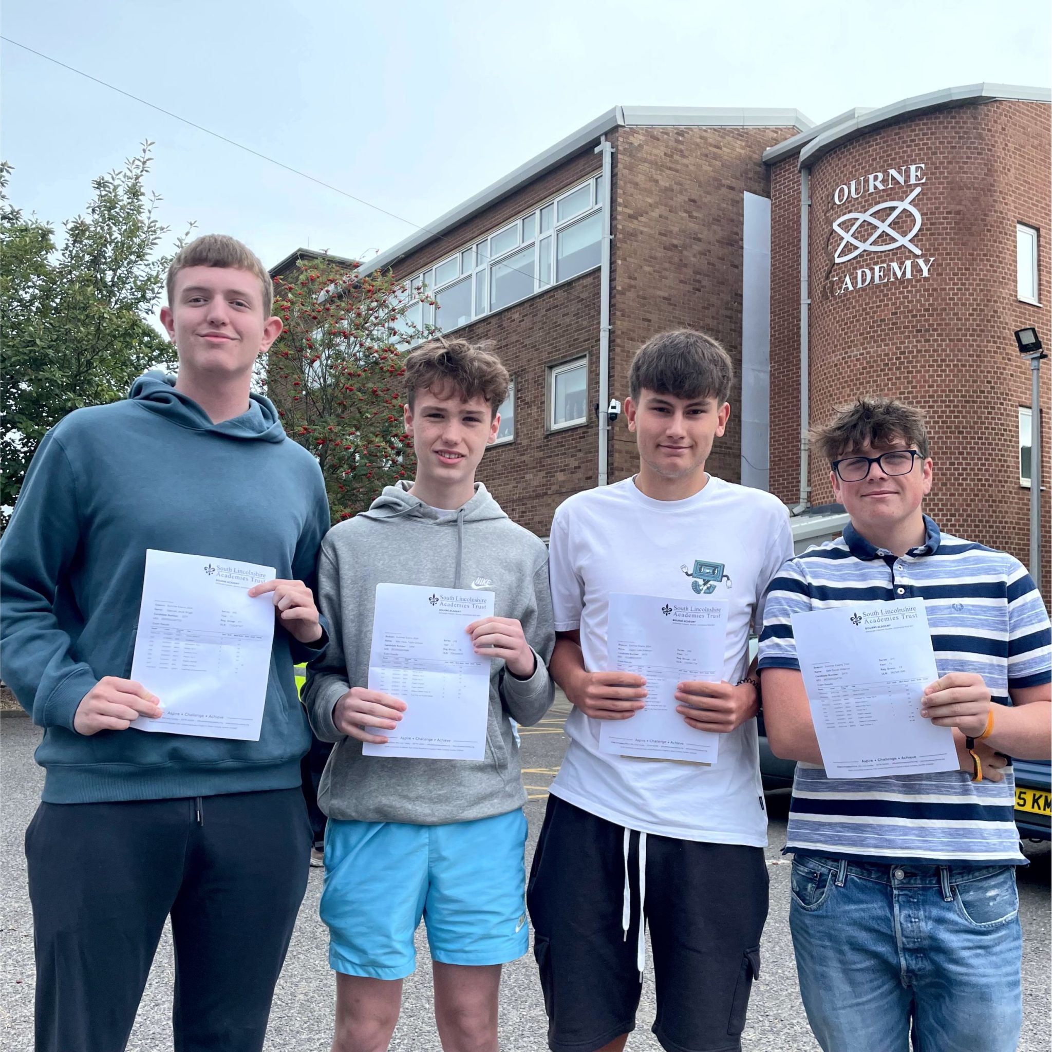 Students celebrate increase in top GCSE & Vocational grades – Bourne ...