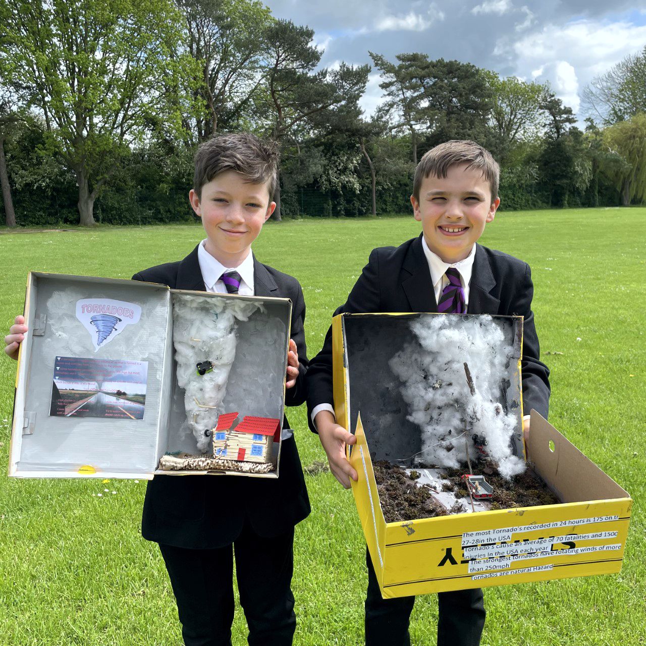 Geography students get creative for natural hazards project – Bourne ...