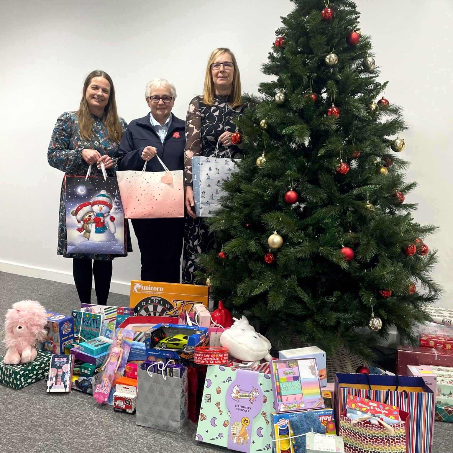 Overwhelming generosity from staff for our Just Giving Tree campaign ...