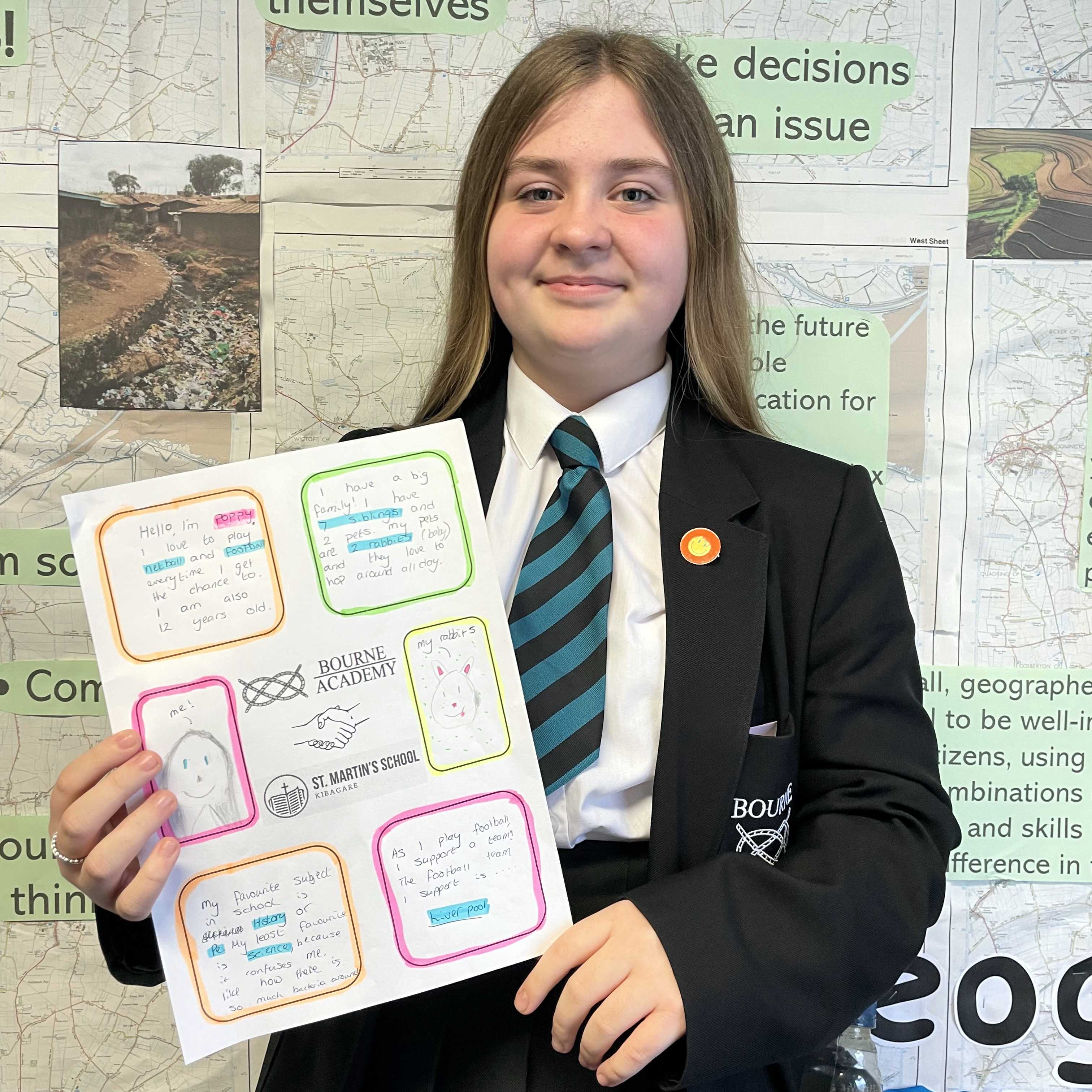 Students in Bourne and Nairobi to share their work with each other ...