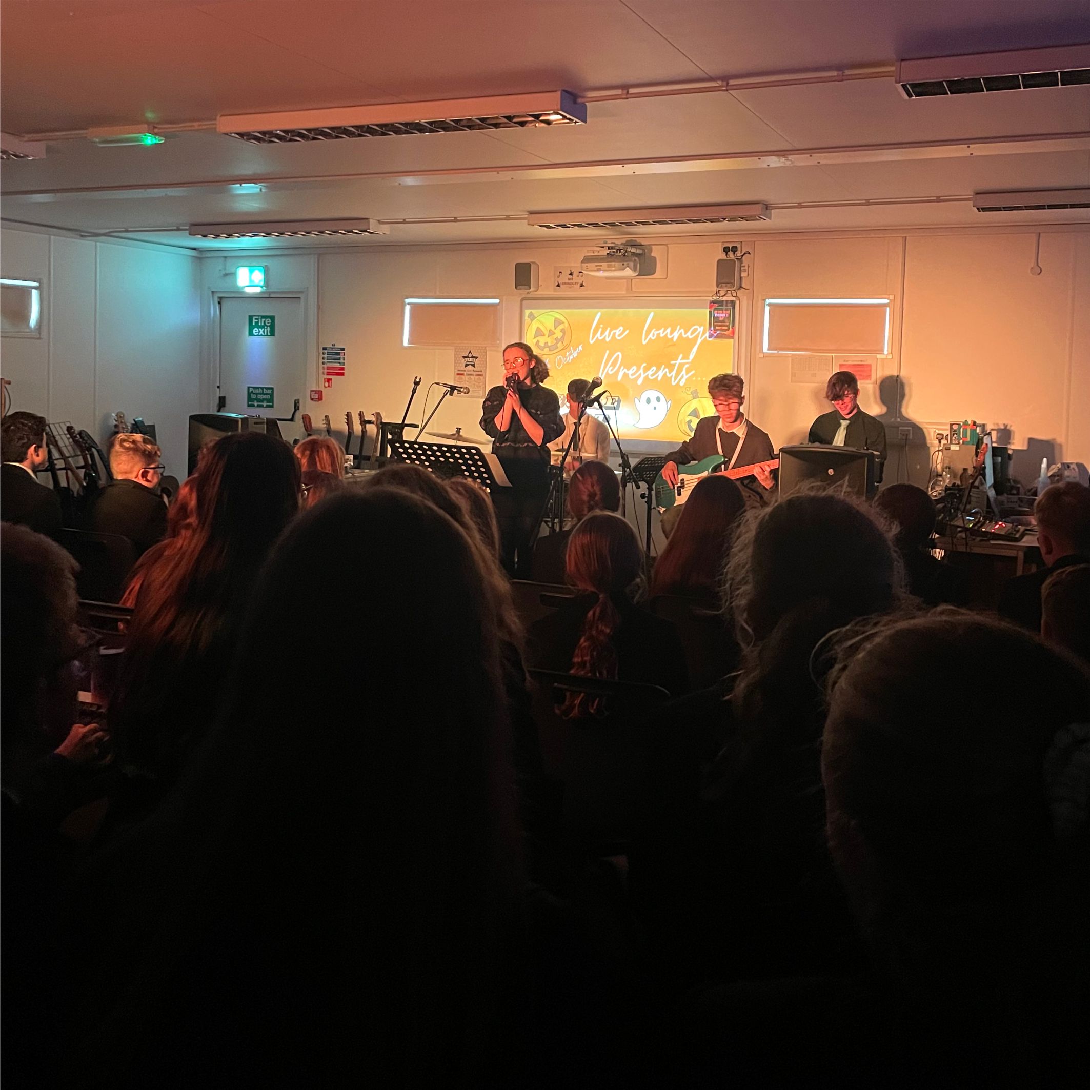 Spooky Lunchtime Live Lounge featured the best music talent – Bourne ...