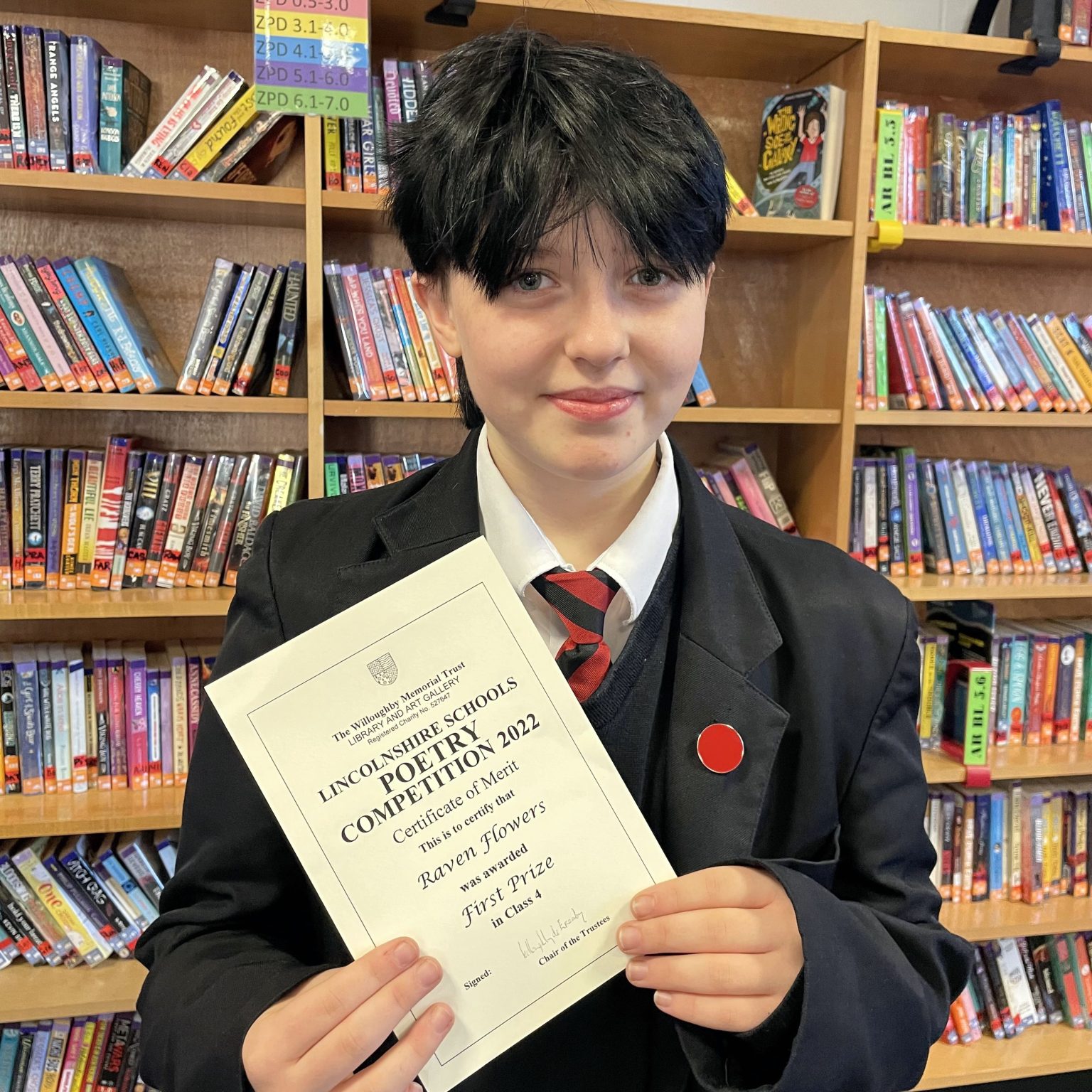 Raven is awarded first place in Lincolnshire Poetry Competition ...