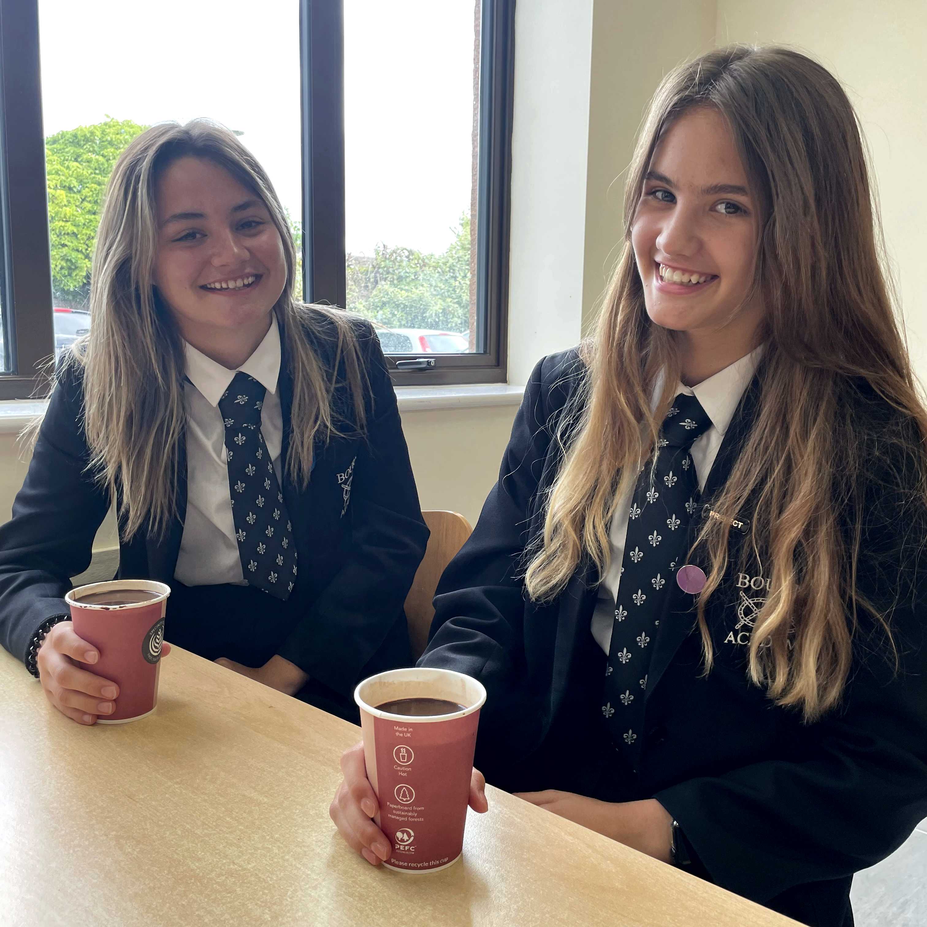 Our new Prefects are rewarded with a free breakfast – Bourne Academy