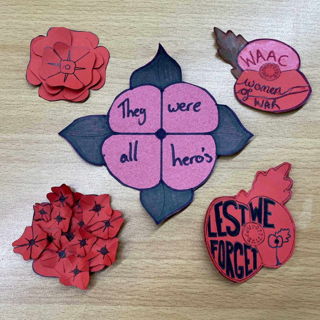 Stunning display features over 700 poppies handmade by students ...