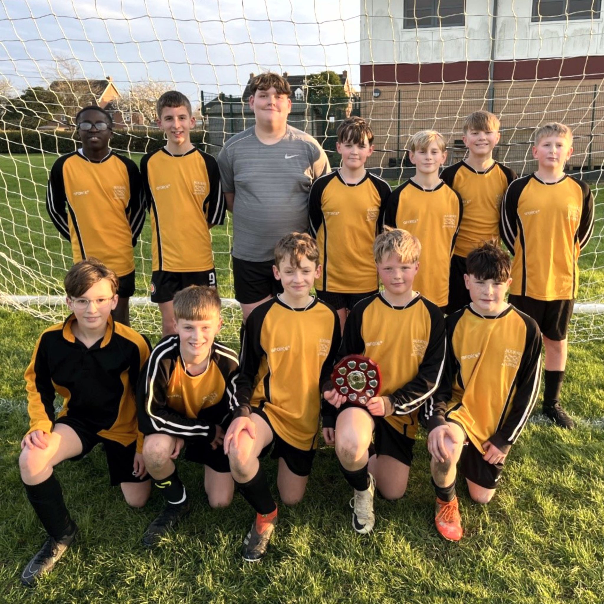 Year 7 demonstrate great teamwork to win Trust football tournament ...