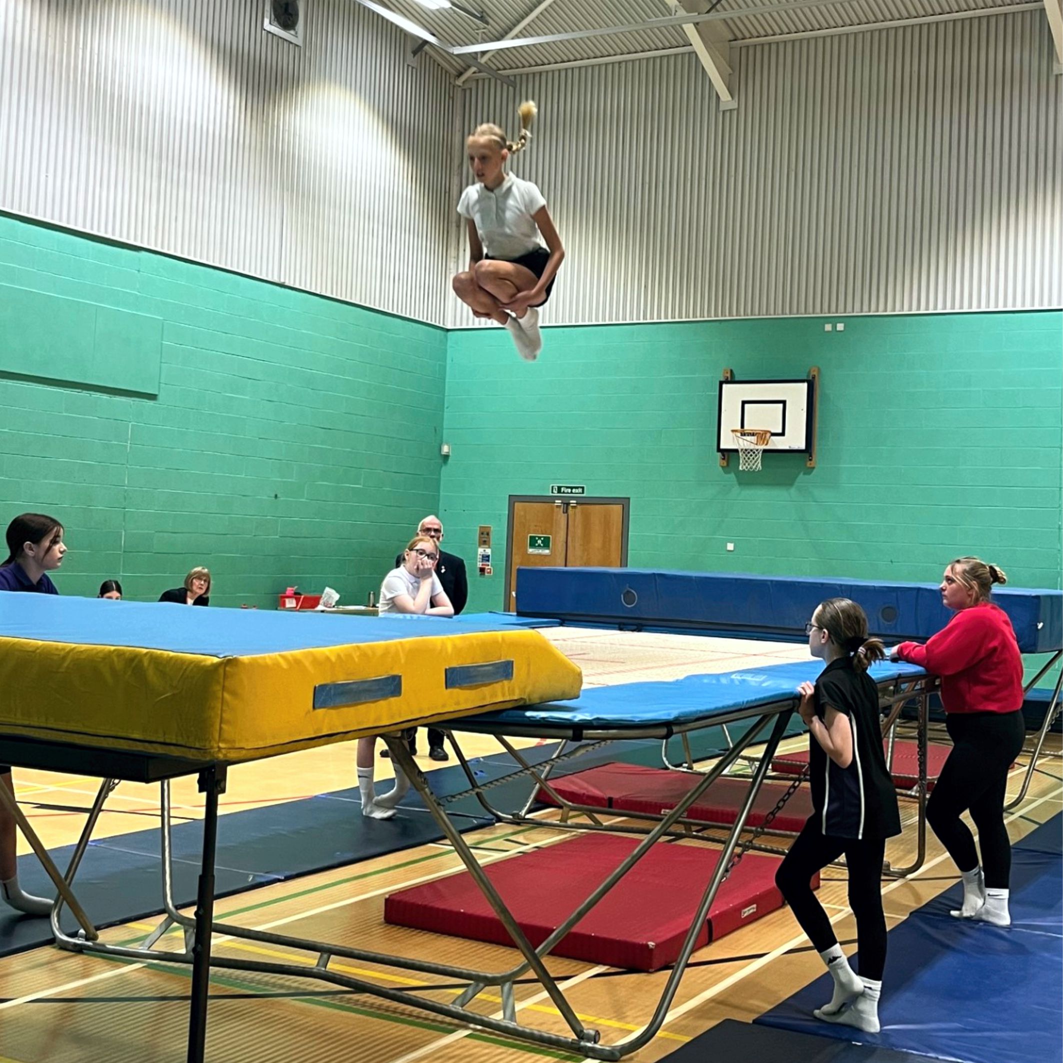 Gymnasts gain great experience at Superzone Trampoline Competition ...