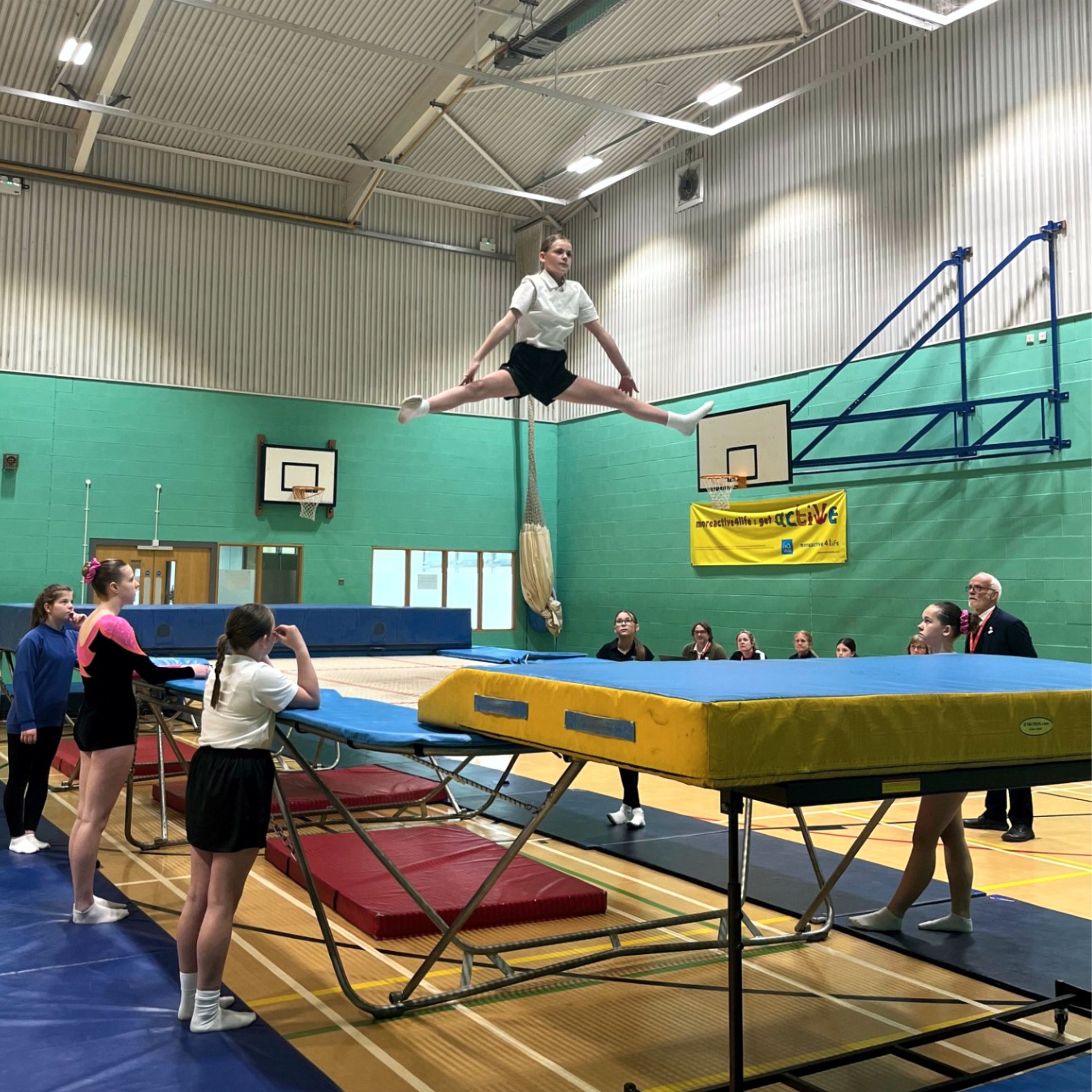 Gymnasts gain great experience at Superzone Trampoline Competition ...