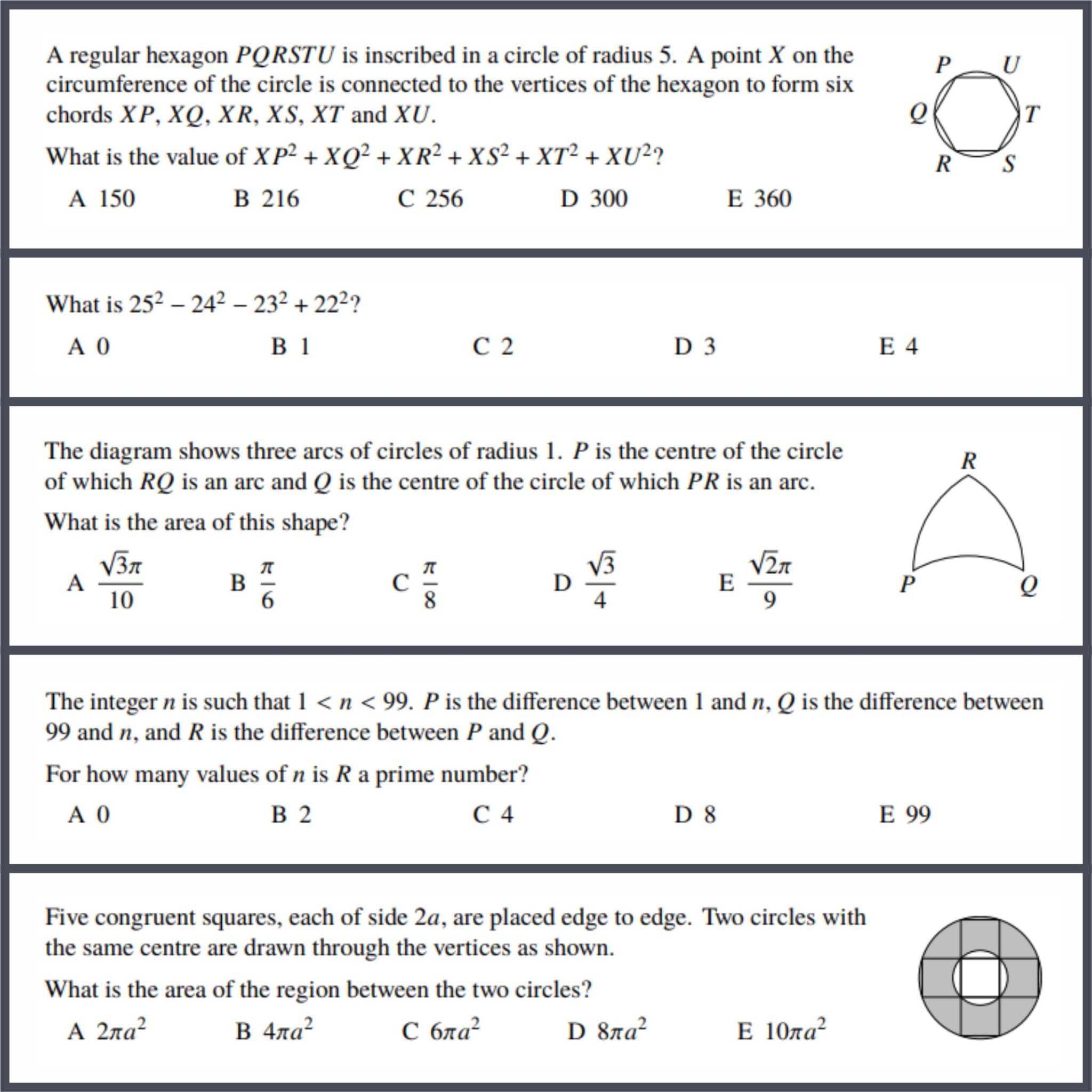 Mathematical problem-solving skills are put to the challenge – Bourne ...