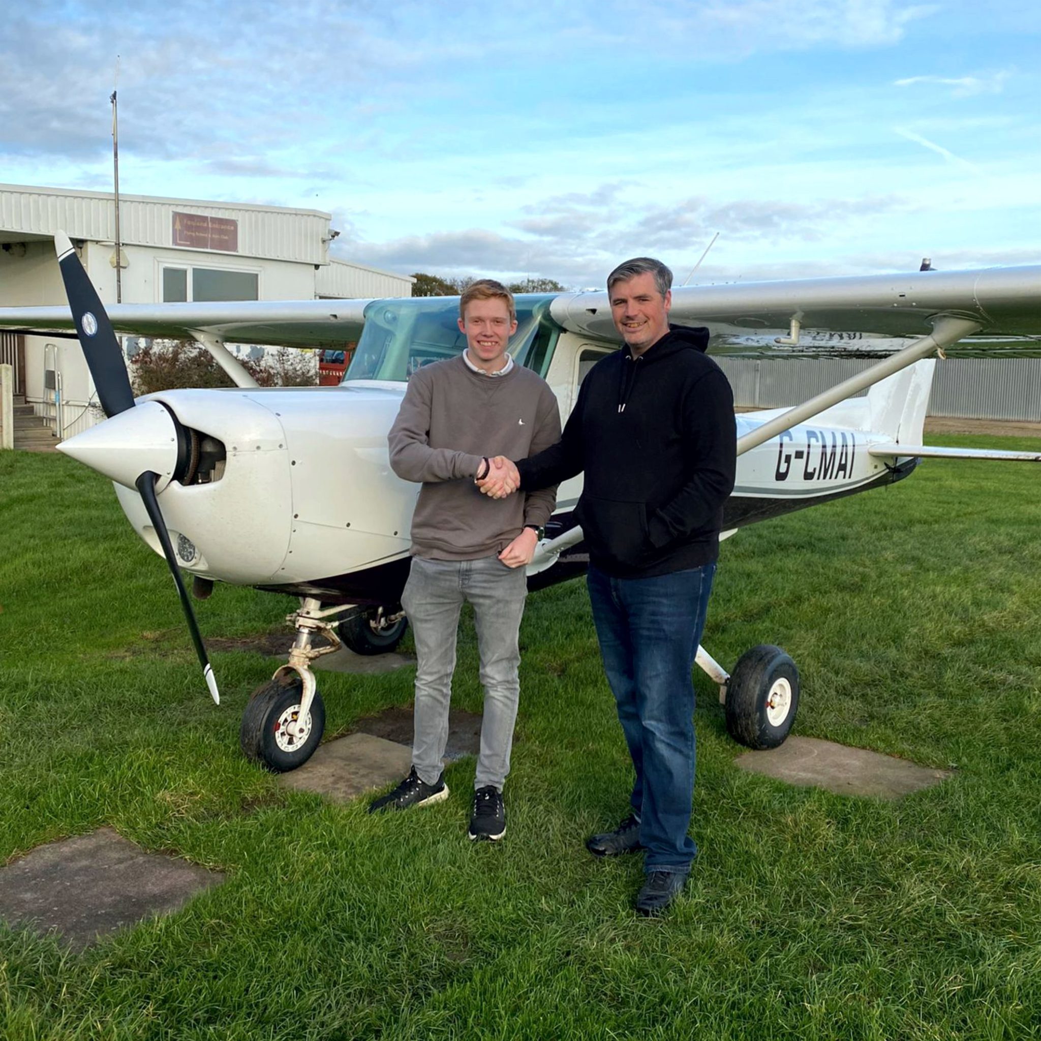 William is flying high after qualifying as a private pilot – Bourne Academy