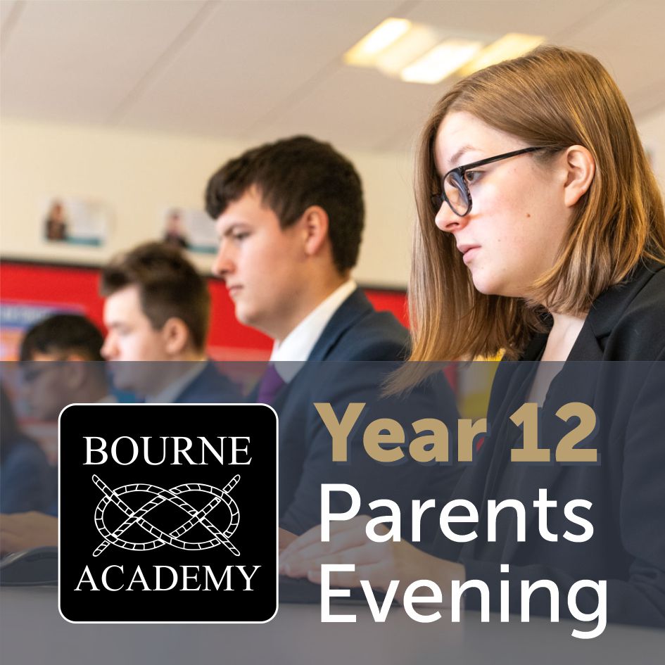 Book online appointments for the Year 12 Parents Evening – Bourne Academy