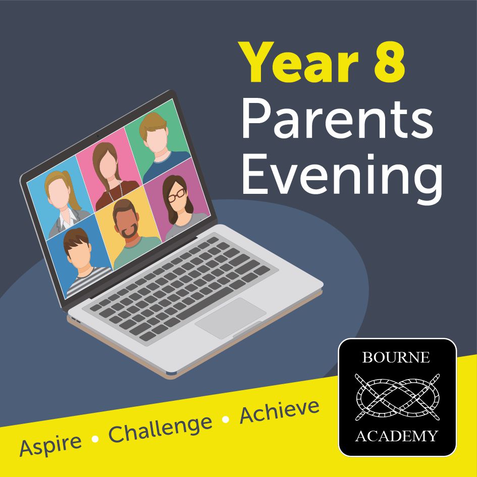 Book online appointments for the Year 8 Parents Evening – Bourne Academy